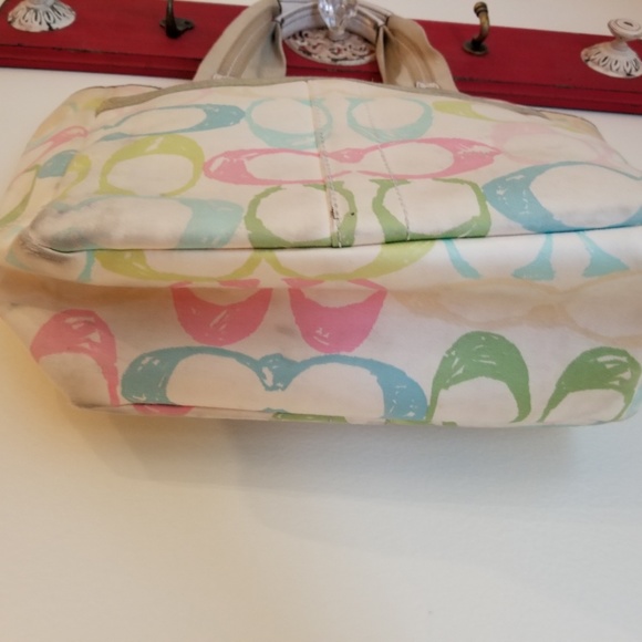Coach | Bags | Coach Pastel Monogram Bag | Poshmark